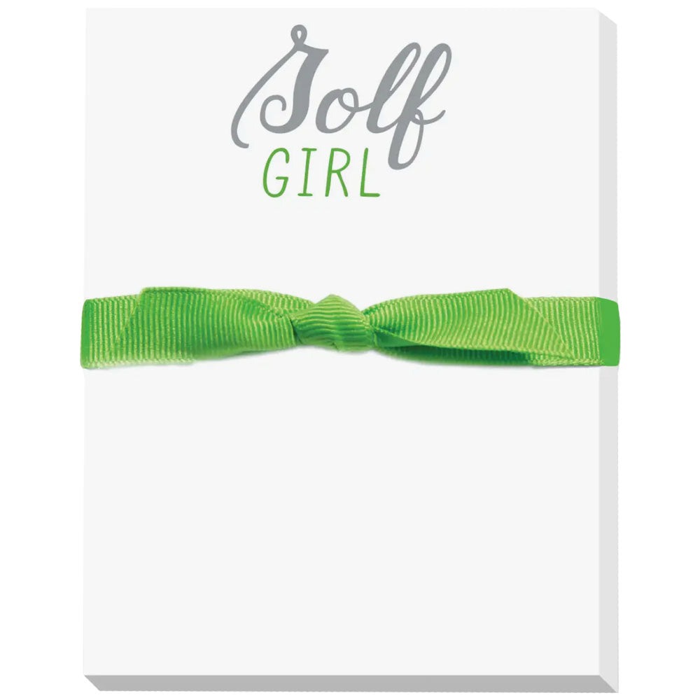 Golf Girl Notepad | Great Gift For Women Golfers | Giggle Golf
