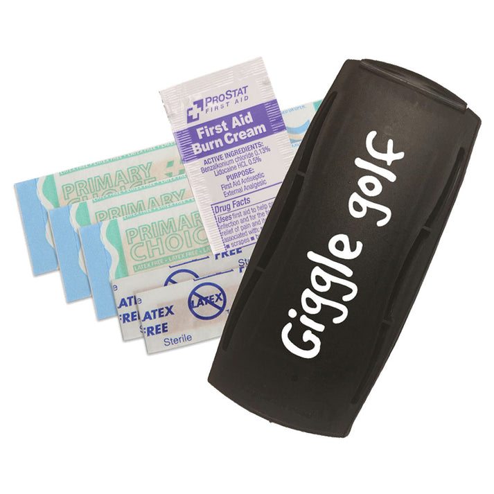 Giggle Golf First Aid Kit - Black Case