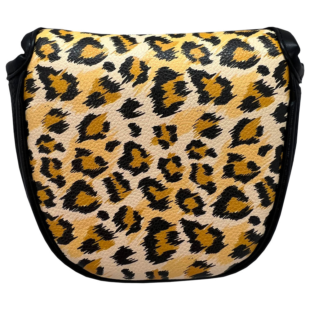 Leopard Print Wild About Golf Mallet Putter Cover | Safari Tee Prize ...