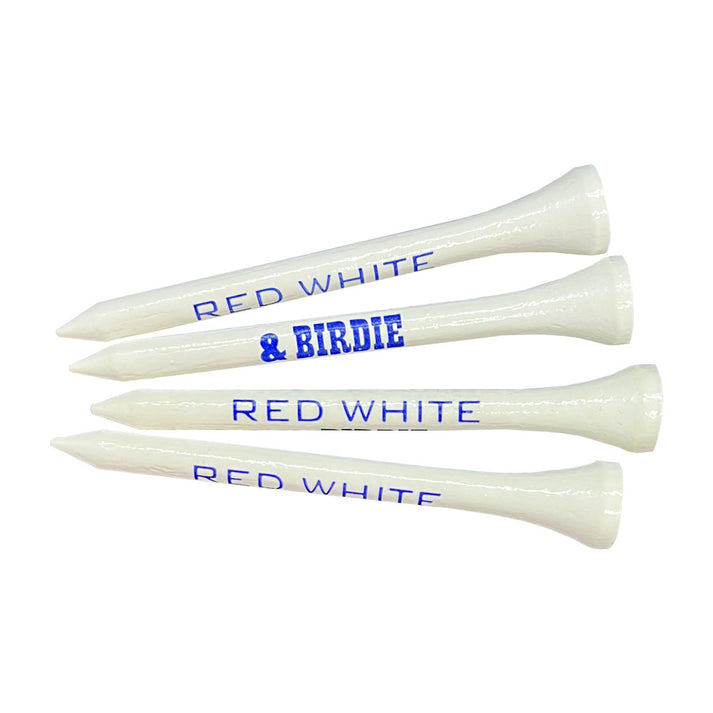 USA Flag Golf Ball & Tees Set | Patriotic & Bold | Red, White & Birdie ...