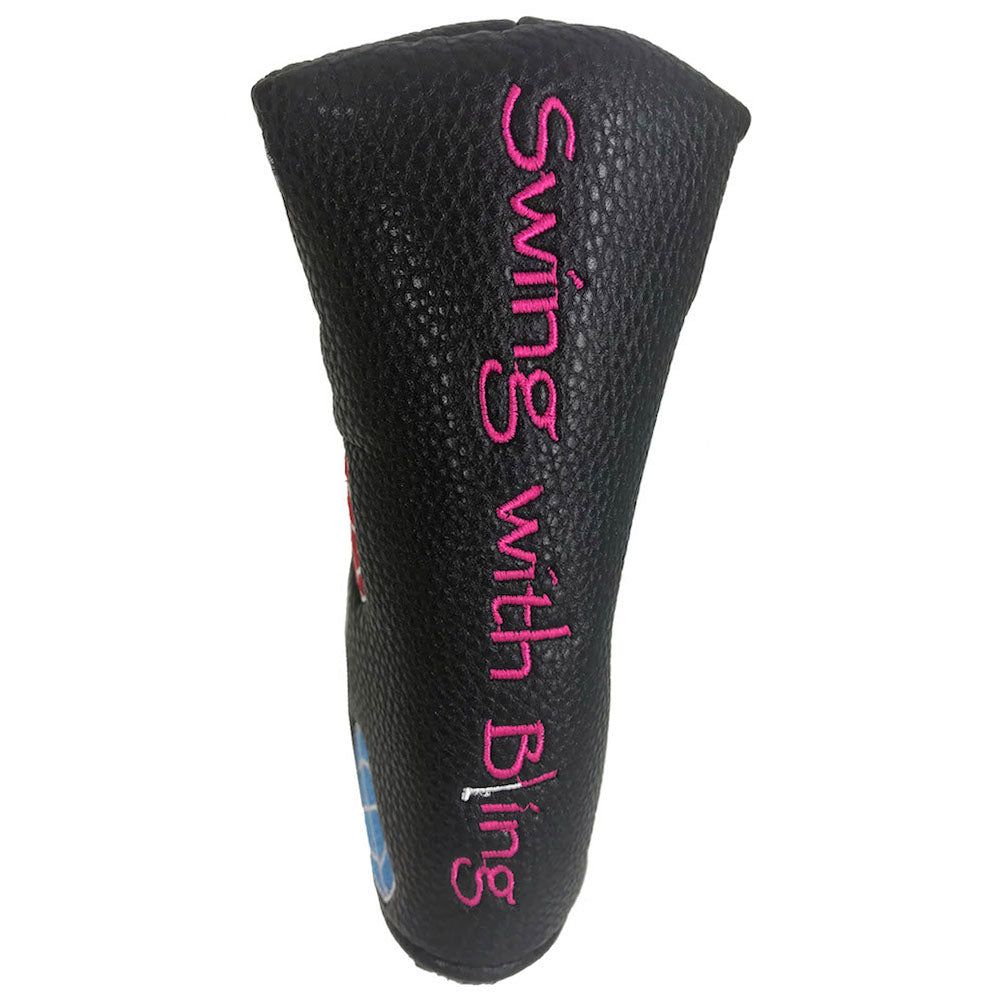Swing With Bling Blade Putter Cover (Velcro Closure) | Giggle Golf